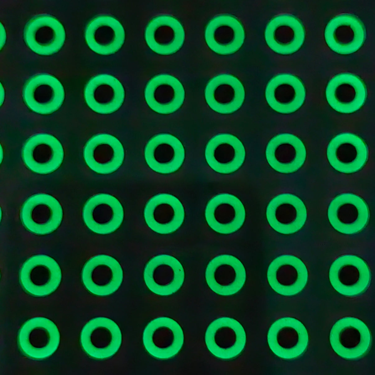 2D Flat Fishing Lure Eyes - Glow in the Dark Eyes – Custom Lure Online