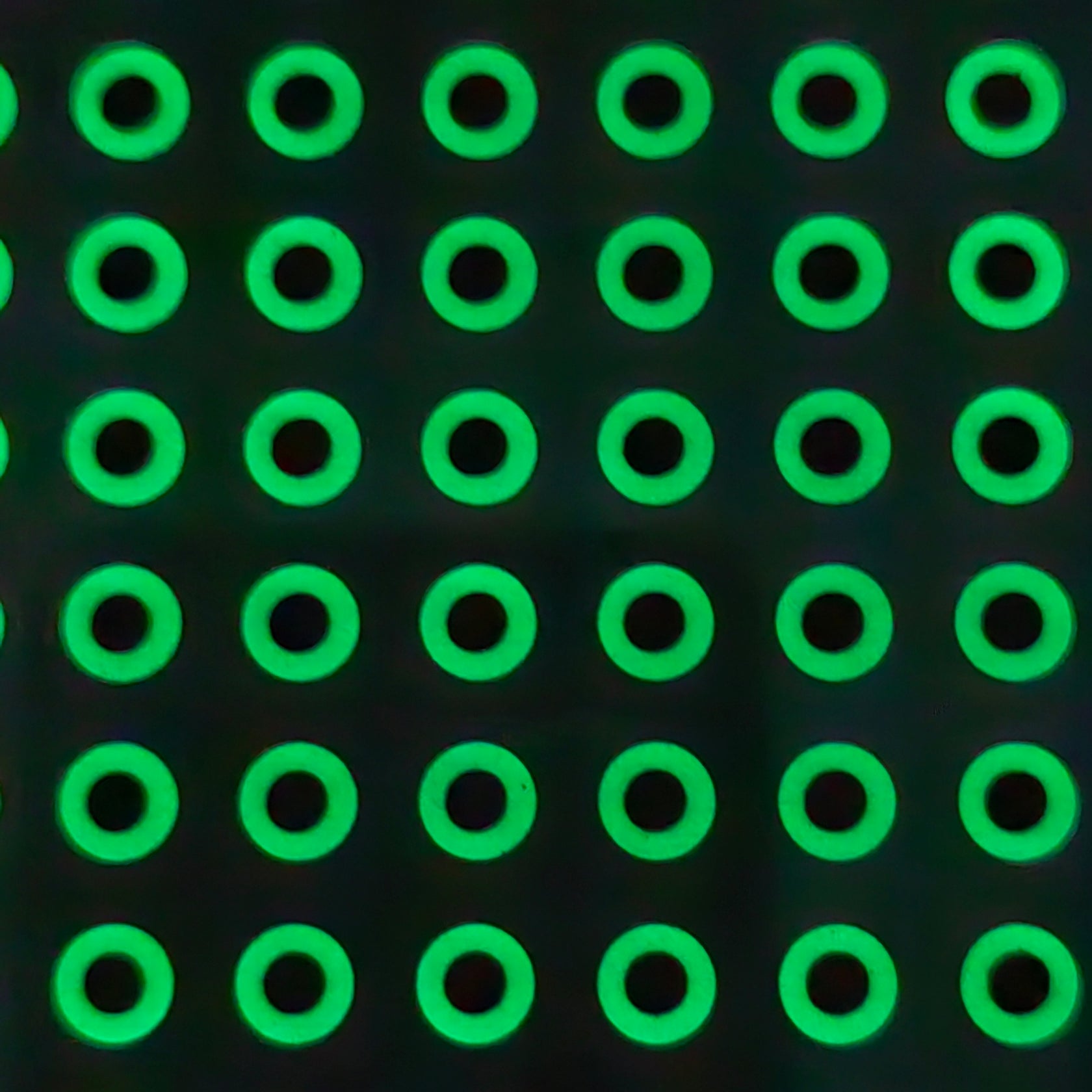 2D Flat Fishing Lure Eyes - Glow in the Dark Eyes – Custom Lure Online