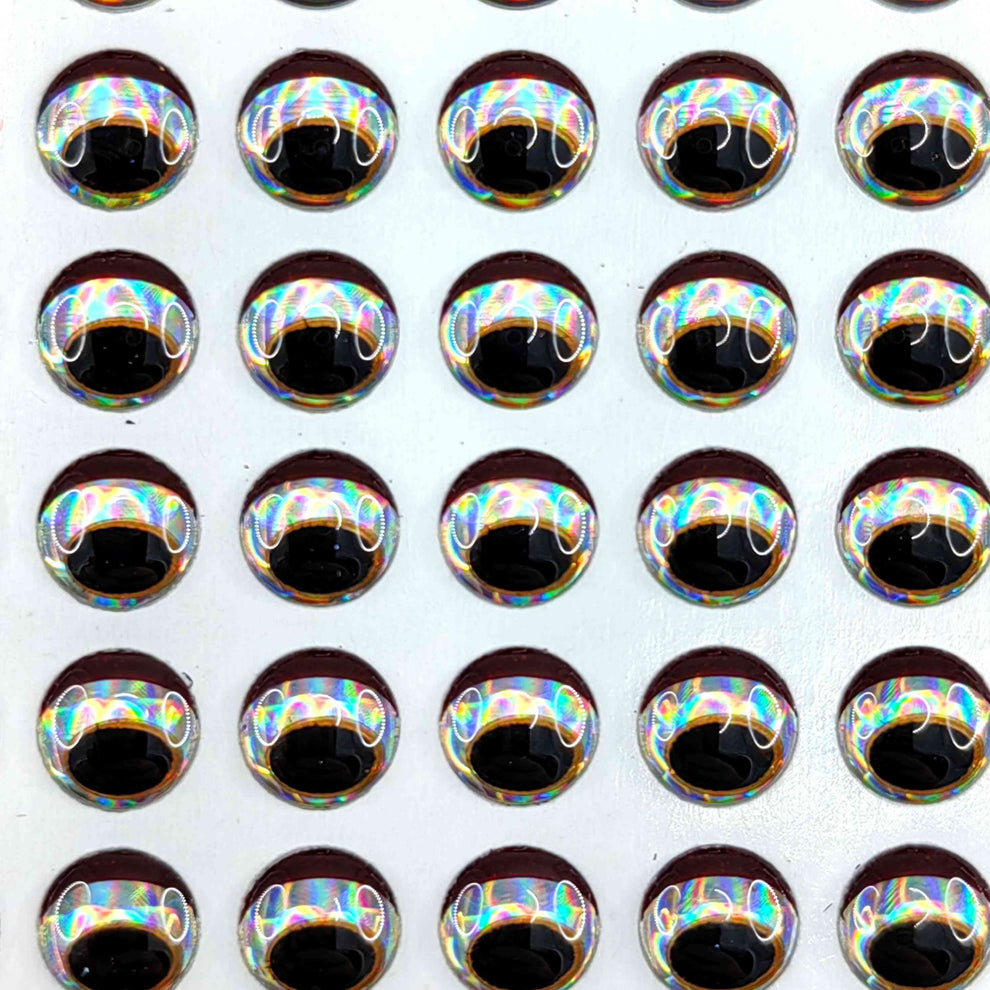3D Fishing Lure Eyes - 3D Stick-On Lure Eyes – Custom Lure Online
