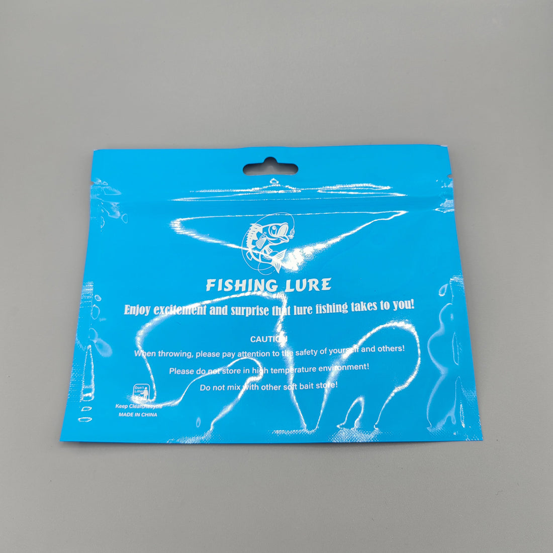 Printed Aluminum Fishing Lure Package Bag - Custom Lure Online