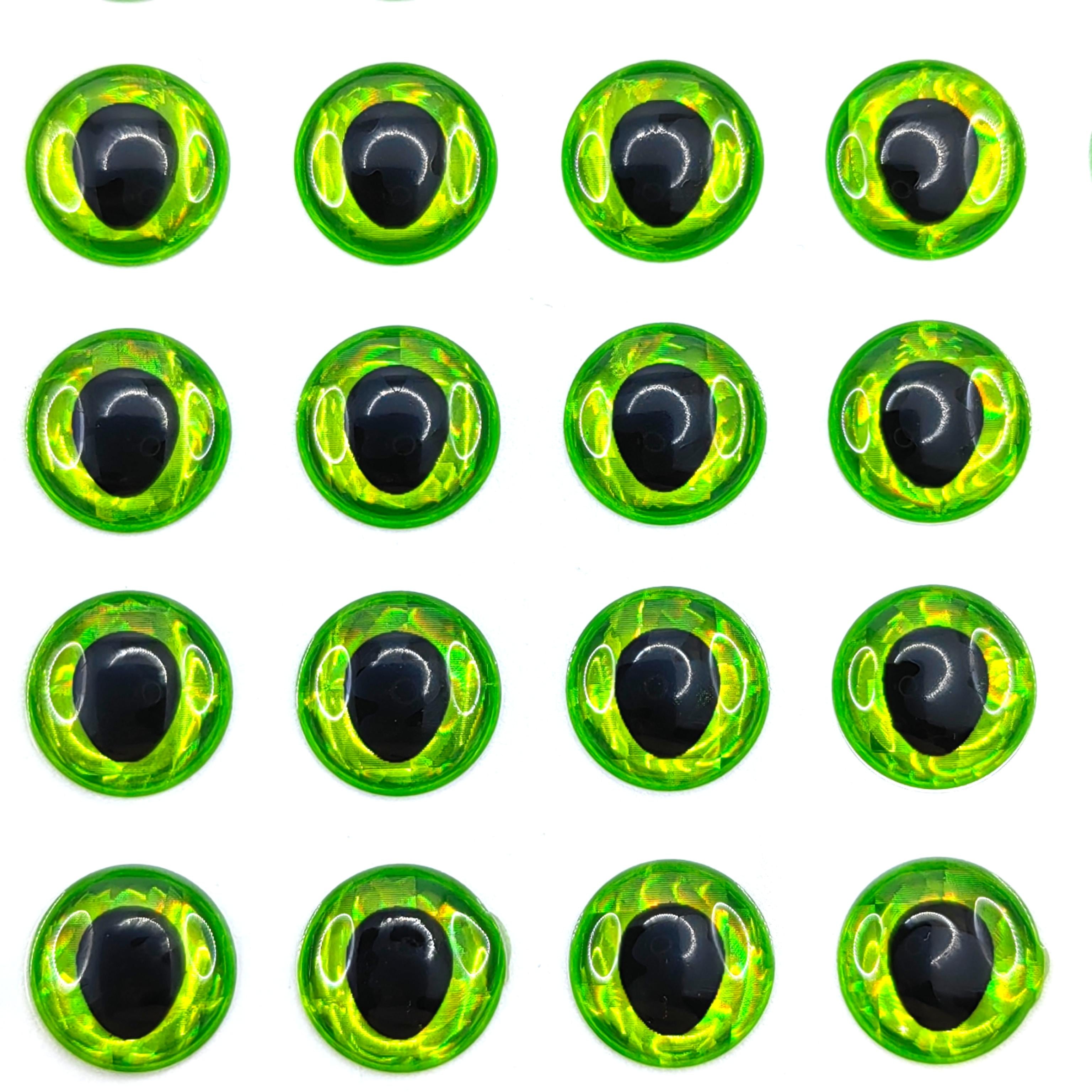 3D Fishing Lure Eyes - Reflective Glass Lure Eyes – Custom Lure Online