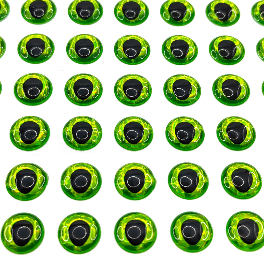 3D Fishing Lure Eyes - Reflective Glass Lure Eyes – Custom Lure Online
