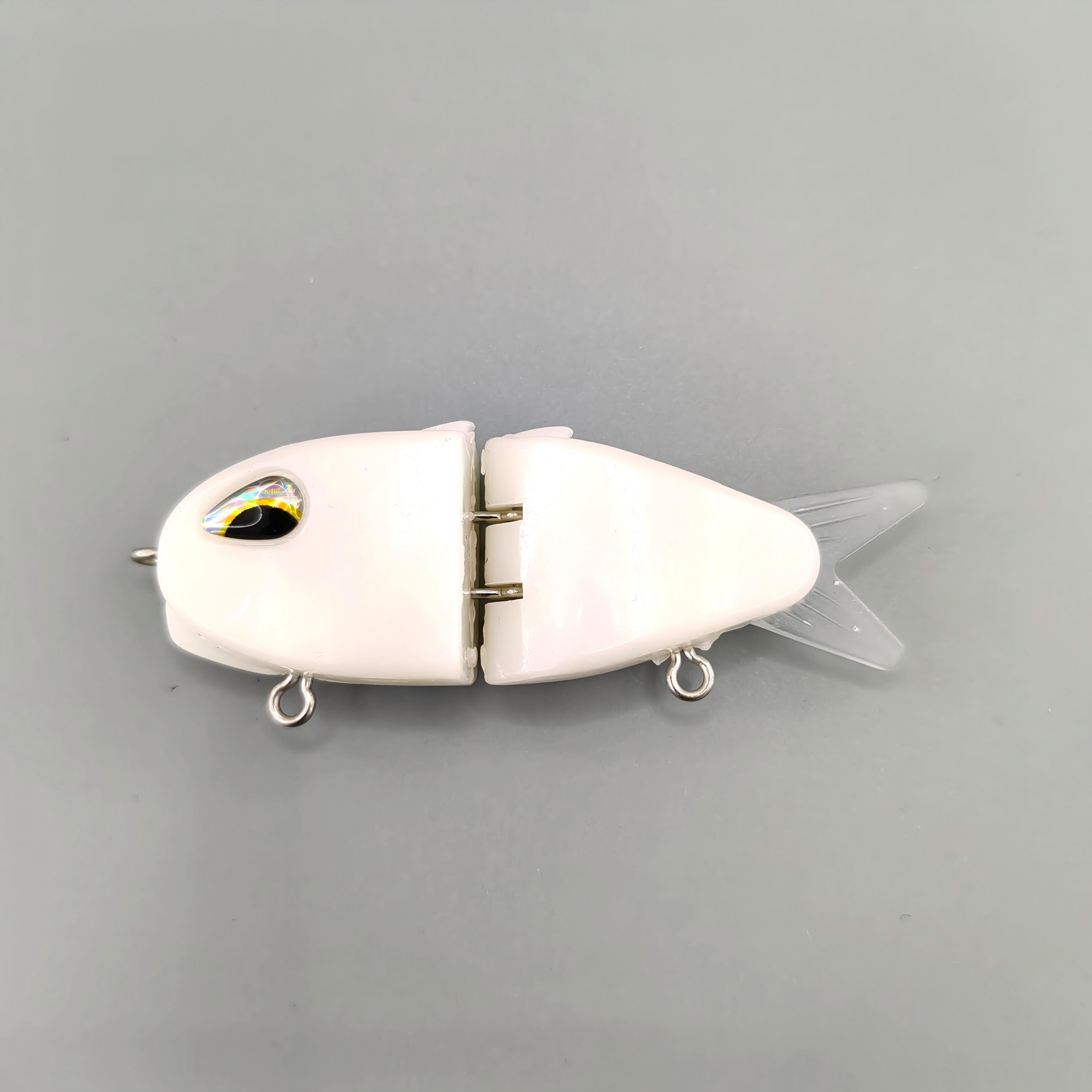 60mm Multi-Jointed Small Floating Swimbait Blank - DIY Finesse Lure ...