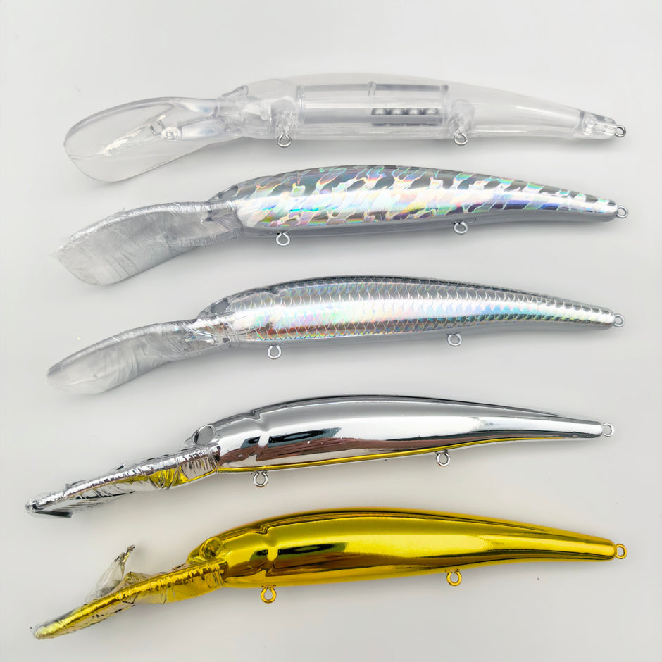 Lure Blanks for Custom Fishing Lures & Unpainted Options – Custom Lure ...