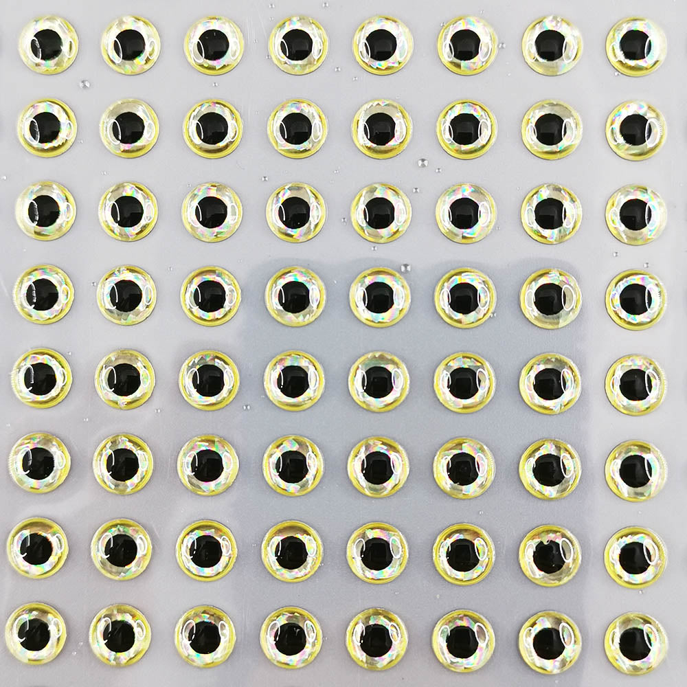 Fishing Lure Eyes Alomejor 3D Sticky Holographic Realistic DIY Making ...